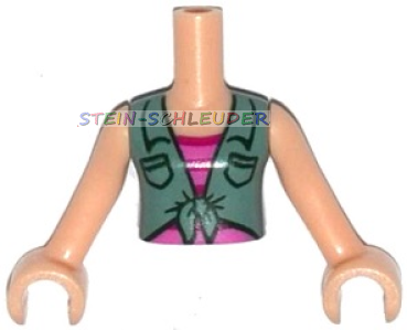 Lego Mini Doll Torso bedruckt (FTGpb095c01) - Legosteine
