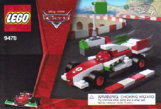 Lego Cars Bauanleitung -Francesco Bernoulli- (9478) - Legosteine