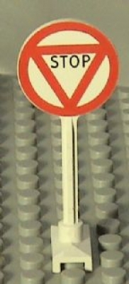 Lego Verkehrszeichen -Stop- (14pb06) - Legosteine