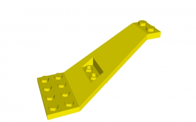 Lego Flügel 8 x 4 - 2 x 3 & 1/3 (30118) - Legosteine