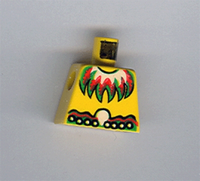 Lego Minifigur Torso Islander (973pb62) - Legosteine