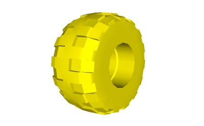 Lego Reifen 24 x 12 R (56890) - Legosteine