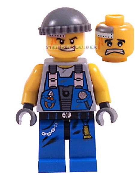 Lego Minifig Power Miners -Engineer- ( 973pb0550c02) - Legosteine