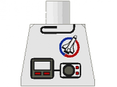 Lego Minifigur Torso -Launch Command- (973px113) - Legosteine